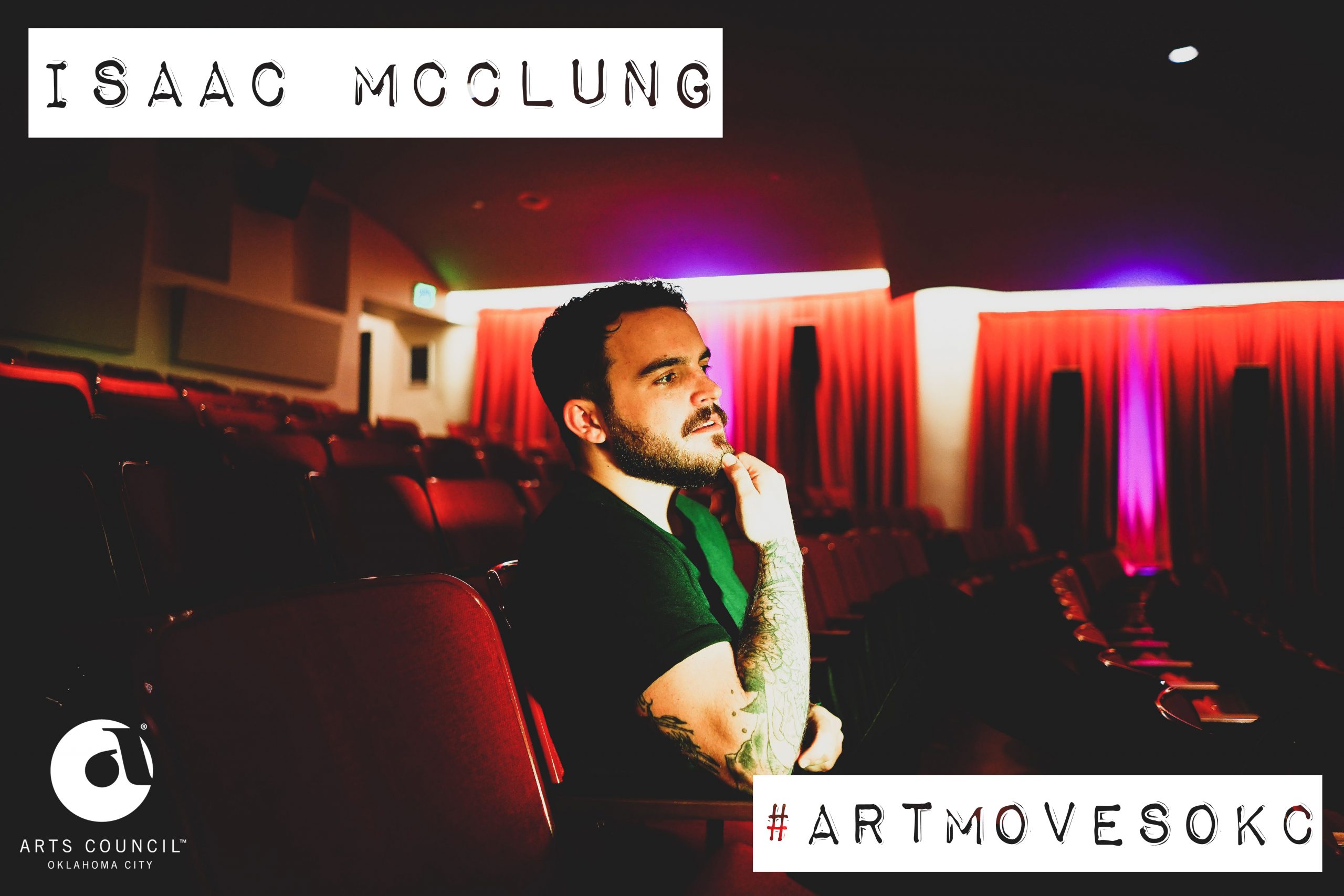 Issac McClung – Folk Singer/Songwriter – Arts Council Oklahoma City