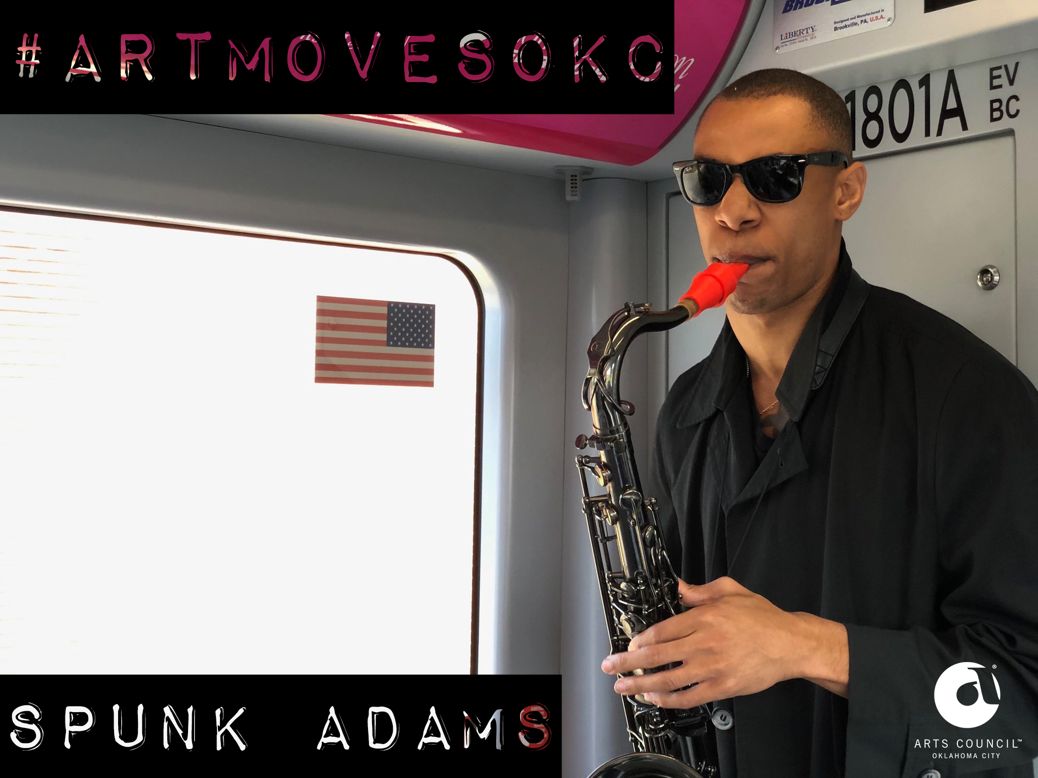 Spunk Adams – jazz/RnB/soul/rock saxophone – Arts Council Oklahoma City